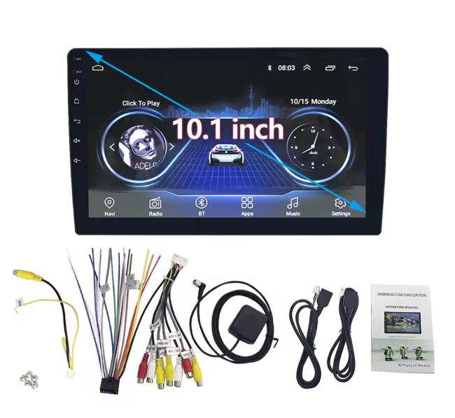Universal Android Car Radio T100 front view