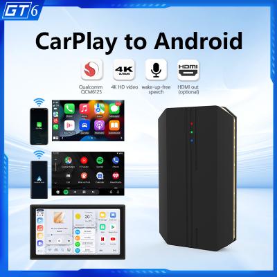 China Car Infotainment System GT6 Android CarPlay AI Box Artificial Intelligence Box for sale