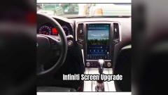 Infiniti G37 Vertical Screen Upgrade Carplay