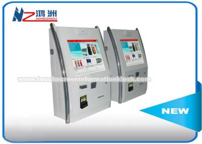 China Self Service Bill Payment Wall Mount Kiosk Floor Standing Customizable Logo for sale