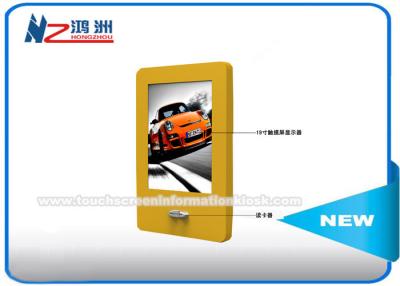 China Multi Touch Screen Interactive Information Kiosk With Card Reader High Resolution for sale