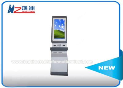China Dual Core Interactive Information Touch Screen Kiosk , Interactive Wayfinding Kiosk With Keyboard for sale