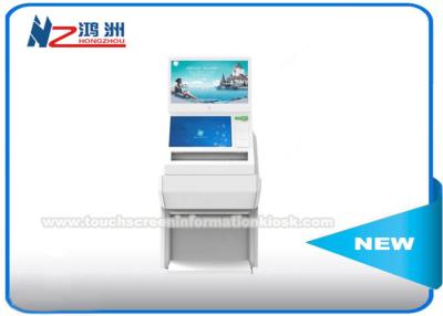 China Automated Fast Food Self Service Checkout Kiosks For Restaurant Stand Alone for sale