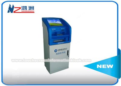 China Free Standing Metal Case Interactive Touch Screen Kiosk For Dispensing Cards for sale