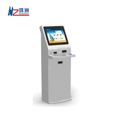 China Self Ordering Wall Mount Kiosk Customized Color With Ticket Printing / Speaker for sale