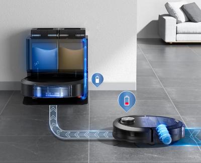 Cina Cyclone Sweep Pro Floor Vacuum Robot with Cyclonic Suction and Mopping Functions in vendita