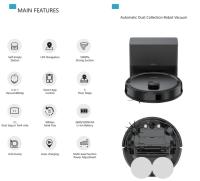 China Robot Vacuum Cleaner With Spin Mop Deep Clean Floor for sale