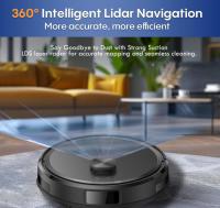 China Robot Vacuum Cleaner With Spin Mop Deep Clean Floor for sale