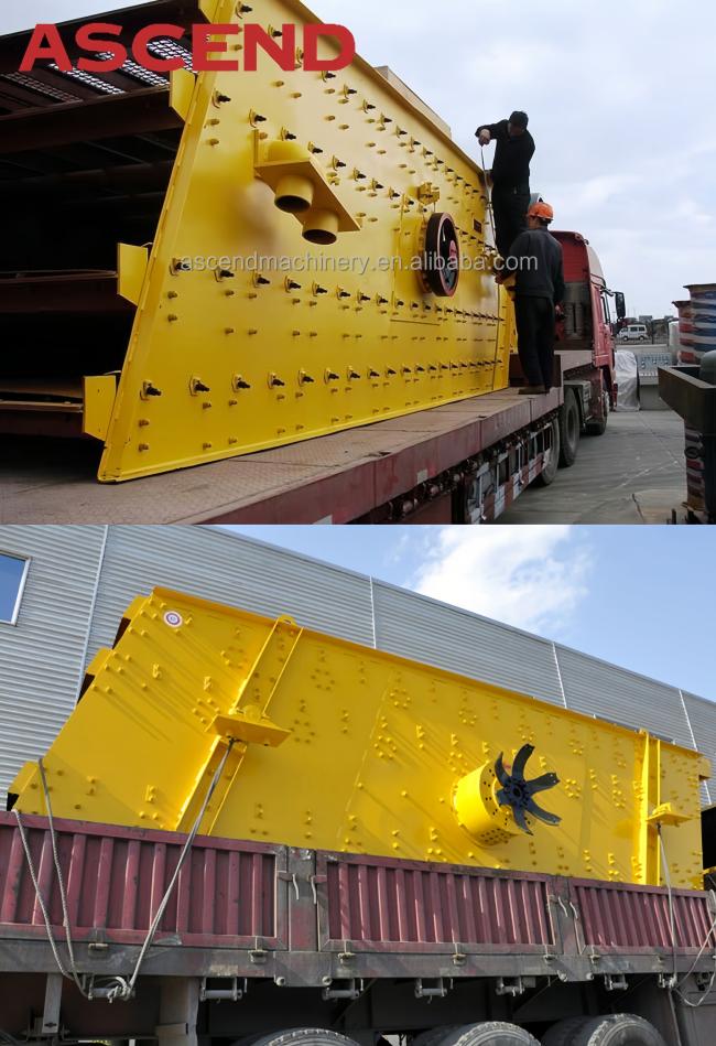 Vibrating Screen Drawing 2 3 4YK1860 Silica Quarry Sandstone Sieving Equipment