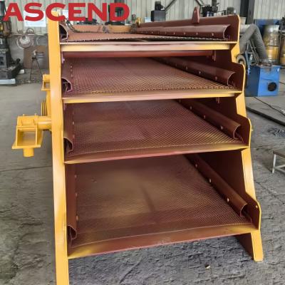 China Sand Field Diesel Vibrating Screen Machine Powder Sieving Shaker Plant for sale