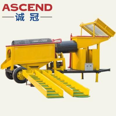 China China planta de lavado de oro ascendente equipo de procesamiento de mineral de colocación aluvial a los países africanos en venta