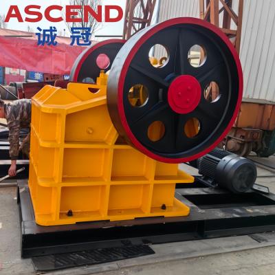 Cina Preparatorio di frantumazione di mascelle PE500x750 PE600x900 80 100tph Capacità per gesso quarzo calcare In Kenya Congo in vendita