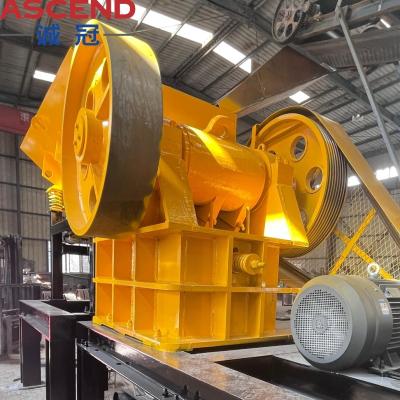 Cina Preparatorio di frantumazione di mascelle PE500x750 PE600x900 80 100tph Capacità per gesso quarzo calcare In Kenya Congo in vendita