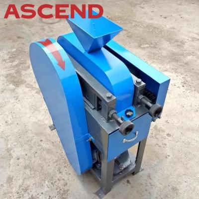 Cina 400 500 kg/ora capacità di frantumazione di marmo basalto ceramica dimensione di uscita inferiore a 3 mm campione di laboratorio doppio rullo frantumatore in vendita