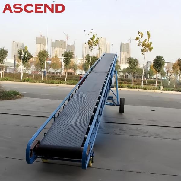 B650 B800 Model Portable Belt Conveyor Mining Conveyor System Capacity 75-500 Tph