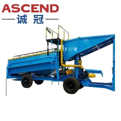 China Planta de lavado de oro, colocador de aluviones, equipo de procesamiento de mineral para la minería a pequeña escala en África en venta