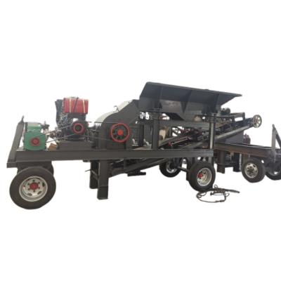 Cina PC400x300 PC600x400 modelli 8 10 15tph motore diesel mobile martello trituratore in vendita