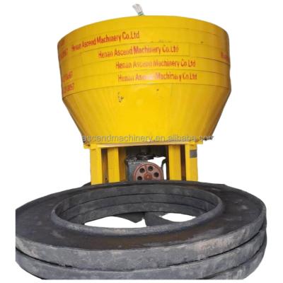 中国 生産量 150 メッシュ ゴールドシルバー鉱石磨き機 0.5tph 容量 水湿鍋 ミルズ 双回転 販売のため