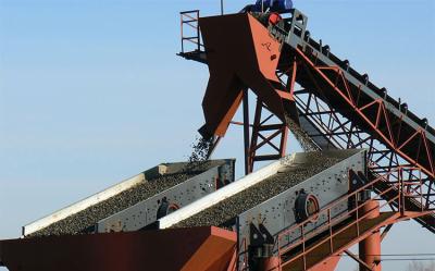 China Vibrating Screening Plan Stone Crushing Machine for sale