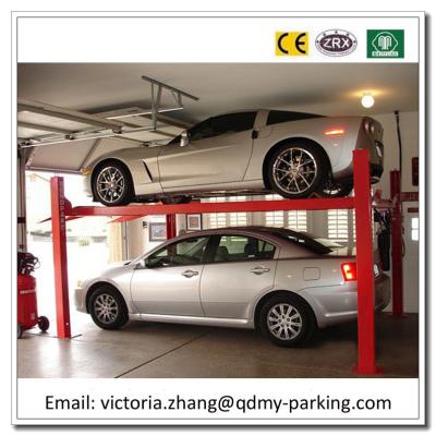 China On Sale! Cheap Four Post Parking Lift 4 post hydraulic car park lift Four Post Car Lifter for sale