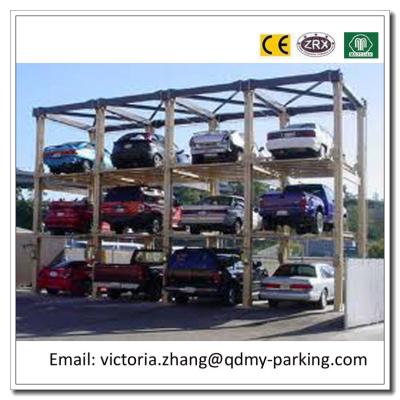 China Estacionamiento vertical ascensores de coches Mutrade estacionamiento estable de trabajo pesado 4 post estacionamiento auto apilador en venta