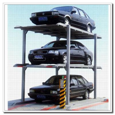 China Basement Car Stack Parking System Pit Design 2-3 Level Mechanical Parking Equipment for sale