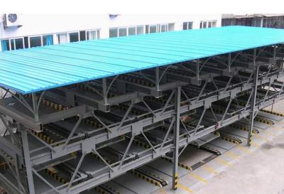 China QDMY-P2-6 Solución de estacionamiento de automóviles de estructura de acero de nivel múltiple de control por computadora totalmente automático en venta