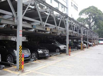 China 2-6 Levels PLC Control Automatic Rotary Car Parking System for sale