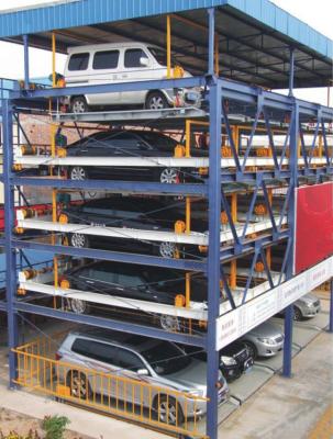 China Hot Sale! 2-6 Levels PLC Computer Control Garage Parking System for sale