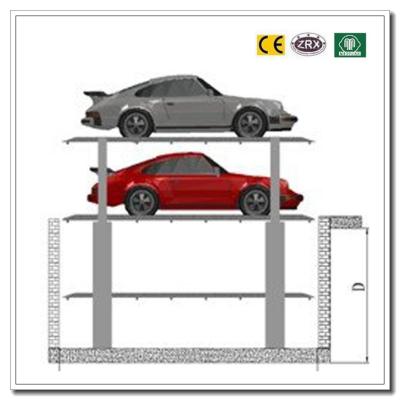 Cheap and High Quality Pit Design Basement Car Stack Parking System Pit Parking Lift