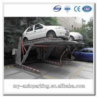 China Double Level Car Parking System Hydraulic Manual Stacker for sale