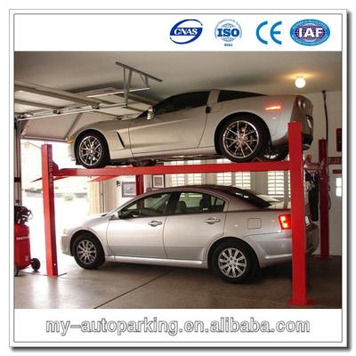 4 Post Parking Hoist Hydraulic Gagage Car Lift