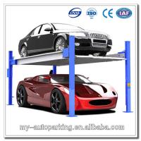 China 4 Post Car Stack Parking Lifts for sale