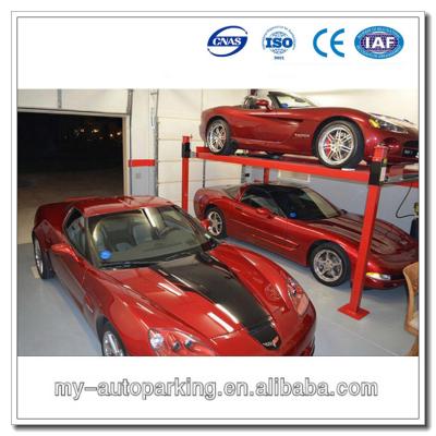 China 3.7 ton Double Four Post Lift 4 Post Parking Lift for sale