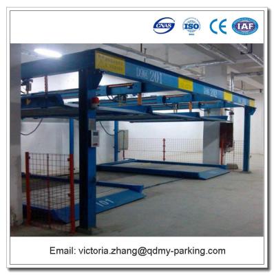 Two column manual vehicle parking lift equipment