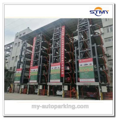 China 8 10 12 14 Sedans Vertical Rotary Automatic Car Garage Design for sale