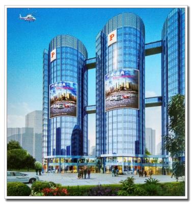 China Amazing Parking Garages in the World --Circular Robotic Car Parking System Made in China for sale