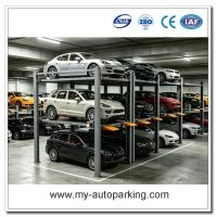 China 4 Post 3 Level Car Parking Lift, Triple Stacker Hydraulic Parking Equipment for Global Market for sale