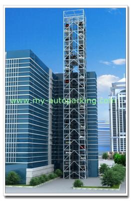 China Parking lift Automatic Mechanical Parking Lift Tower Garage Parking System for sale