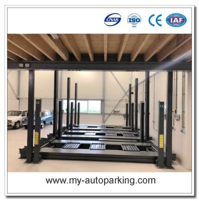 China Tripple Stacking Parking Lift/Car Parking Lift 3 Deck System/Hydraulic Parking System Independent/Underground Garage for sale
