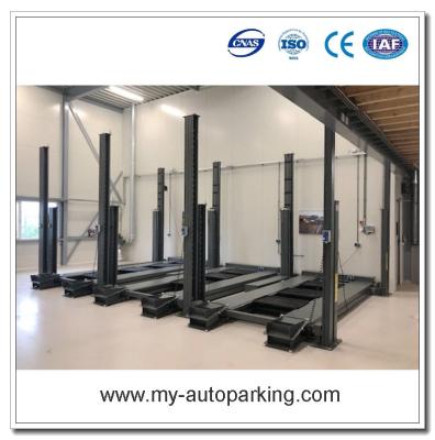 Hot Sale! 3 Cars Used 4 Post Car Lift for Sale/4 Post Car Lift/ Mobile4 Post Hydraulic Car Park Lift/Four Post Car Lift