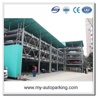 China Suministro de garaje de aparcamiento automatizado de varios niveles/sistemas de aparcamiento inteligente horizontales/ahorradores de espacio de aparcamiento/almacenamiento vertical de automóviles en venta