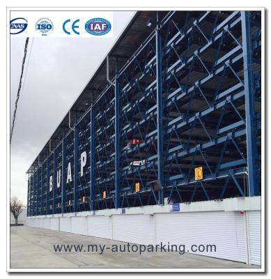China Proyecto de estructura de acero para aparcamiento de automóviles/ Elevadores Para Autos/ Sistema mecánico de aparcamiento de automóviles/ Parking de puzzles de varios pisos en venta