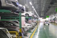 China Back Cantilever Puzzle Parking System Double Deck 2 Level Parking Lifts for sale