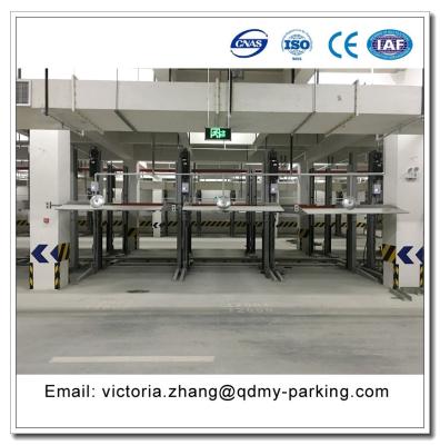 China Mechanical Parking System Two Post Simple Parking Lift for 2 Cars for sale