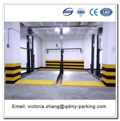 Elevador de garaje subterráneo Equipo de estacionamiento de garaje estrecho Elevador vertical hidráulico