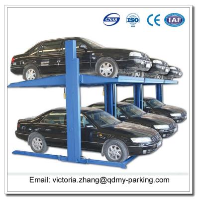 China Hot Sale! 2 Level Parking Lift 2 Vehicles Parking Stackers 2 Post Easy Car Parking Lifts for sale