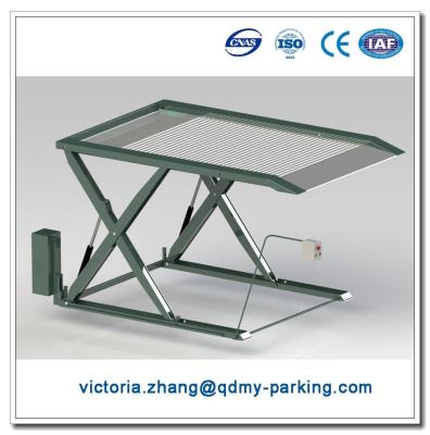 China 2 meters Double Car Parking Lift Electric Scissor Lift Used Scissor Lift Hoist for sale