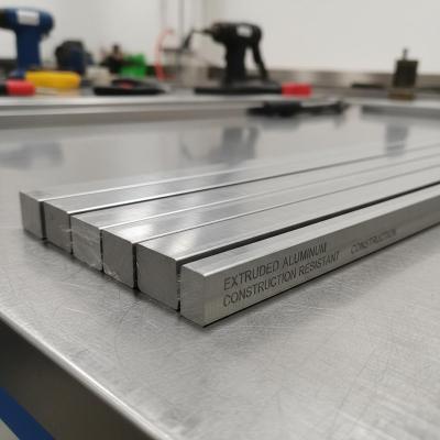 China Extruded Aluminum Flat Bar Corrosion Resistant Lightweight Anodized Surface for Construction Industrial Use for sale