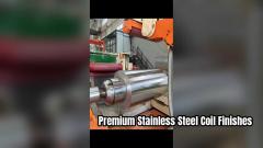 Premium 430 Stainless Steel Coil Mirror and Brushed Finish